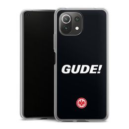 DeinDesign Xiaomi Mi 11 Lite 5G NE Handy Silikon H&uuml;lle Case transparent Handyh&uuml;lle Bundesliga Official Licensed Product Eintracht Frankfurt Silikon Case