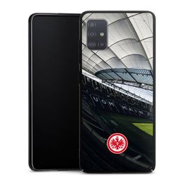DeinDesign Galaxy A51 Handy Hard Case Schutzh&uuml;lle schwarz Smartphone Backcover Eintracht Frankfurt Stadium Official Licensed Product Hard Case
