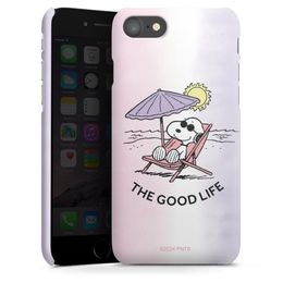 DeinDesign iPhone SE (2020) Handy Premium Case Smartphone Handyh&uuml;lle Schutzh&uuml;lle matt Snoopy Official Licensed Product Peanuts Premium Case