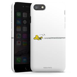 DeinDesign iPhone SE (2022) Handy Premium Case Smartphone Handyh&uuml;lle Schutzh&uuml;lle matt Peanuts Official Licensed Product Children Premium Case