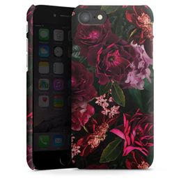 DeinDesign iPhone SE (2020) Handy Premium Case Smartphone Handyh&uuml;lle Schutzh&uuml;lle matt Blossom Flowers Rose Premium Case