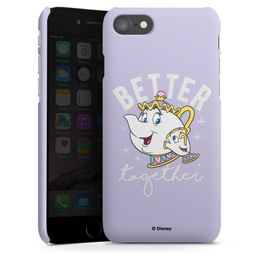 DeinDesign iPhone SE (2020) Handy Premium Case Smartphone Handyh&uuml;lle Schutzh&uuml;lle matt The Beauty And The Beast Tassilo Disney Premium Case