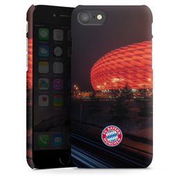 DeinDesign iPhone SE (2020) Handy Premium Case Smartphone Handyh&uuml;lle Schutzh&uuml;lle matt Fc Bayern M&uuml;nchen Stadium Fcb Premium Case