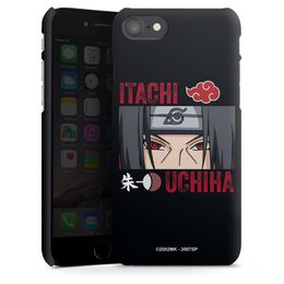 DeinDesign iPhone SE (2020) Handy Premium Case Smartphone Handyh&uuml;lle Schutzh&uuml;lle matt Manga Itachi Uchiha Naruto Shippuden Premium Case