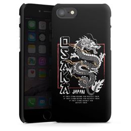 DeinDesign iPhone SE (2020) Handy Premium Case Smartphone Handyh&uuml;lle Schutzh&uuml;lle matt Japan Dragon Ocean Premium Case