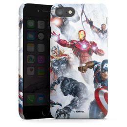 DeinDesign iPhone SE (2020) Handy Premium Case Smartphone Handyh&uuml;lle Schutzh&uuml;lle matt Marvel Avengers Official Licensed Product Premium Case