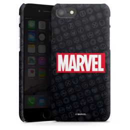 DeinDesign iPhone SE (2020) Handy Premium Case Smartphone Handyh&uuml;lle Schutzh&uuml;lle matt Logo Comic Marvel Premium Case