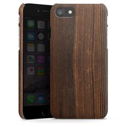 DeinDesign iPhone SE (2020) Handy Premium Case Smartphone Handyh&uuml;lle Schutzh&uuml;lle matt Nut Tree Wood Wooden Look Premium Case