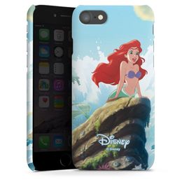 DeinDesign iPhone SE (2020) Handy Premium Case Smartphone Handyh&uuml;lle Schutzh&uuml;lle matt Official Licensed Product Mermaid Arielle Die Meerjungfrau Premium Case