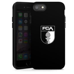 DeinDesign iPhone SE (2020) Handy Panzer Handyh&uuml;lle robuste Outdoor H&uuml;lle Schutzh&uuml;lle matt Official Licensed Product Logo Fc Augsburg Tough Case