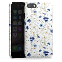 DeinDesign iPhone SE (2020) Handy Premium Case Smartphone Handyh&uuml;lle Schutzh&uuml;lle matt Muster Flowers Flower Premium Case