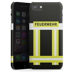 DeinDesign iPhone SE (2020) Handy Premium Case Smartphone Handyh&uuml;lle Schutzh&uuml;lle matt Fire Fighter Fire Fighters Job Premium Case