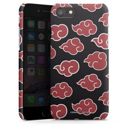 DeinDesign iPhone SE (2020) Handy Premium Case Smartphone Handyh&uuml;lle Schutzh&uuml;lle matt Akatsuki Pattern Naruto Shippuden Premium Case