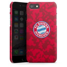 DeinDesign iPhone SE (2020) Handy Premium Case Smartphone Handyh&uuml;lle Schutzh&uuml;lle matt Camouflage Fc Bayern M&uuml;nchen Fcb Premium Case