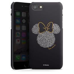DeinDesign iPhone SE (2020) Handy Premium Case Smartphone Handyh&uuml;lle Schutzh&uuml;lle matt Minnie Mouse Muster Disney Premium Case