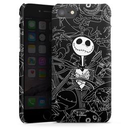 DeinDesign iPhone SE (2020) Handy Premium Case Smartphone Handyh&uuml;lle Schutzh&uuml;lle matt Nightmare Before Christmas Halloween Disney Premium Case