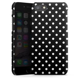 DeinDesign iPhone SE (2020) Handy Premium Case Smartphone Handyh&uuml;lle Schutzh&uuml;lle matt Points Retro Polka Dots Premium Case