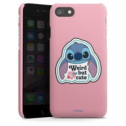 DeinDesign iPhone SE (2020) Handy Premium Case Smartphone Handyh&uuml;lle Schutzh&uuml;lle matt Disney Sayings Lilo & Stitch Premium Case