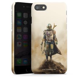 DeinDesign iPhone SE (2020) Handy Premium Case Smartphone Handyh&uuml;lle Schutzh&uuml;lle matt Official Licensed Product The Mandalorian Star Wars Premium Case