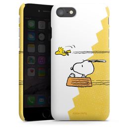 DeinDesign iPhone SE (2020) Handy Premium Case Smartphone Handyh&uuml;lle Schutzh&uuml;lle matt Children Peanuts Snoopy Premium Case
