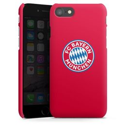 DeinDesign iPhone SE (2020) Handy Premium Case Smartphone Handyh&uuml;lle Schutzh&uuml;lle matt Fc Bayern M&uuml;nchen Fcb Logo Premium Case