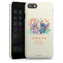 DeinDesign iPhone SE (2020) Handy Premium Case Smartphone Handyh&uuml;lle Schutzh&uuml;lle matt Lilo & Stitch Official Licensed Product Disney Premium Case