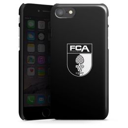 DeinDesign iPhone SE (2022) Handy Premium Case Smartphone Handyh&uuml;lle Schutzh&uuml;lle gl&auml;nzend Logo Official Licensed Product Fc Augsburg Premium Case