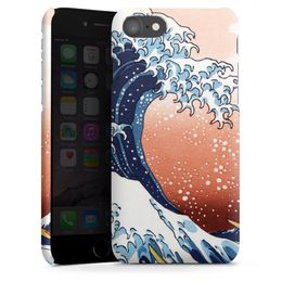 DeinDesign iPhone SE (2020) Handy Premium Case Smartphone Handyh&uuml;lle Schutzh&uuml;lle matt Die Gro&szlig;e Welle Vor Kanagawa Art Japan Premium Case