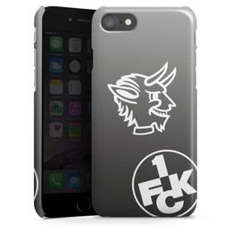 DeinDesign iPhone SE (2020) Handy Premium Case Smartphone Handyh&uuml;lle Schutzh&uuml;lle gl&auml;nzend 1. Fc Kaiserslautern Logo 1. Fck Premium Case