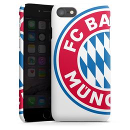 DeinDesign iPhone SE (2022) Handy Premium Case Smartphone Handyh&uuml;lle Schutzh&uuml;lle matt Logo Fcb Fc Bayern M&uuml;nchen Premium Case