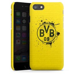 DeinDesign iPhone SE (2020) Handy Premium Case Smartphone Handyh&uuml;lle Schutzh&uuml;lle matt Borussia Dortmund Official Licensed Product Bvb Premium Case