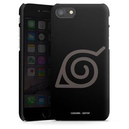 DeinDesign iPhone SE (2020) Handy Premium Case Smartphone Handyh&uuml;lle Schutzh&uuml;lle matt Naruto Shippuden Logo Konoha Premium Case