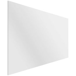 Chameleon Whiteboard SHARP, rahmenlos, mit geraden Ecken, BxH 1980 x 980 mm, wei&szlig;