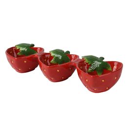 Kaemingk 3er. Schale Erdbeeren SUMMER