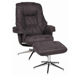 DUO Relax Chair mit Hocker BURNABY
