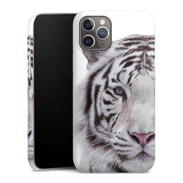 DeinDesign iPhone 12 Pro Handy Premium Case Smartphone Handyh&uuml;lle Schutzh&uuml;lle matt Snow Winter Tiger Premium Case