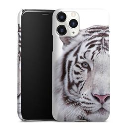 DeinDesign iPhone 11 Pro Handy Premium Case Smartphone Handyh&uuml;lle Schutzh&uuml;lle gl&auml;nzend Snow Winter Tiger Premium Case