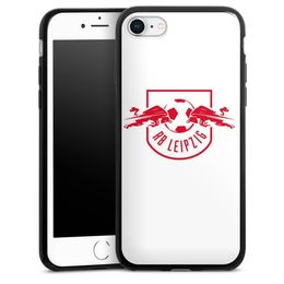 DeinDesign iPhone 8 Handy Slim Case extra d&uuml;nn Silikon Handyh&uuml;lle schwarz H&uuml;lle Official Licensed Product Rb Leipzig Logo Silikon Slim Case