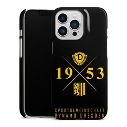 DeinDesign iPhone 13 Pro Handy Premium Case Smartphone Handyh&uuml;lle Schutzh&uuml;lle gl&auml;nzend Official Licensed Product Sgd Sg Dynamo Dresden Premium Case