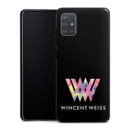 DeinDesign Galaxy A51 Handy Hard Case Schutzh&uuml;lle schwarz Smartphone Backcover Official Licensed Product Wincent Weiss Music Hard Case