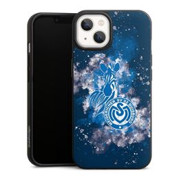 DeinDesign iPhone 13 Handy PLA Handyh&uuml;lle Handyh&uuml;lle aus nachwachsenden Rohstoffen Organic Case Msv Duisburg Official Licensed Product Water Colour Organic Case