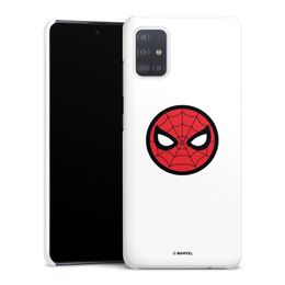 DeinDesign Galaxy A51 Handy Premium Case Smartphone Handyh&uuml;lle Schutzh&uuml;lle gl&auml;nzend Merchandise Marvel Spiderman Premium Case