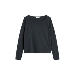 Marc O'Polo MARC O'POLO Damen Langarmshirt "aus Organic Cotton-Qualit&auml;t", schwarz, Basic, Gr. S, unifarben, Obermaterial: 100% Baumwolle, Shirts