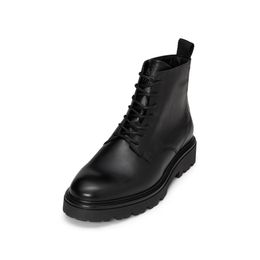 Marc O'Polo MARC O'POLO Herren Stiefelette "aus edlem Rindleder", Gr. 40schwarz, Obermaterial: 100% Leder, unifarben, Schuhe