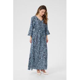 Kaffe Kleid KAamanda A-shape black blue