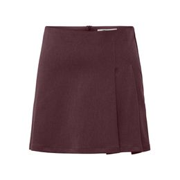 Only Damen Minirock "ONLSULAJMA HW PLEAT SKIRT CC TLR"fudge, Gr. 40, unifarben, Web, Obermaterial: 69% Polyester, 28% Viskose, 3% Elasthan, R&ouml;cke,