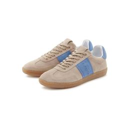 ELBSAND Sneaker 'Freizeitschuh, Schn&uuml;rschuh, Turnschuh, Retro Sneaker, Lederschuh' beige Gr. 39 f&uuml;r Damen. Nachhaltig.