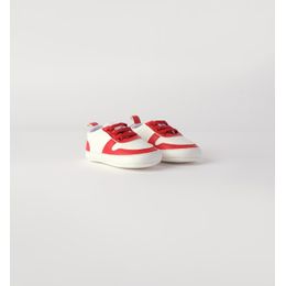 MINIBANDA Baby Krabbelschuh "BABY GIRL ACCESSORIES"sanftes wei&szlig;, Gr. 16, 100% Polyurethan, Schuhe