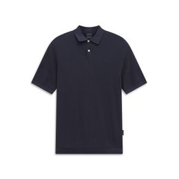Bugatti Herren Poloshirt "Regular Fit"390, marine, Gr. XL, unifarben, 100% Baumwolle, Shirts, Regular Fit Kurzarm Baumwolle Polokragen