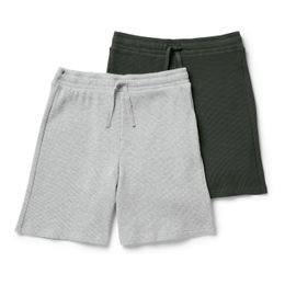 Tchibo - 2 Kinder-Pyjamashorts - Jungen - Gr. 170/176 - khaki